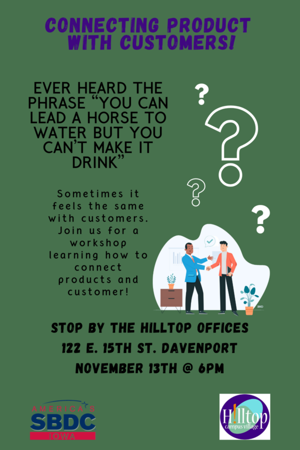 Connecting Products w/ Customers